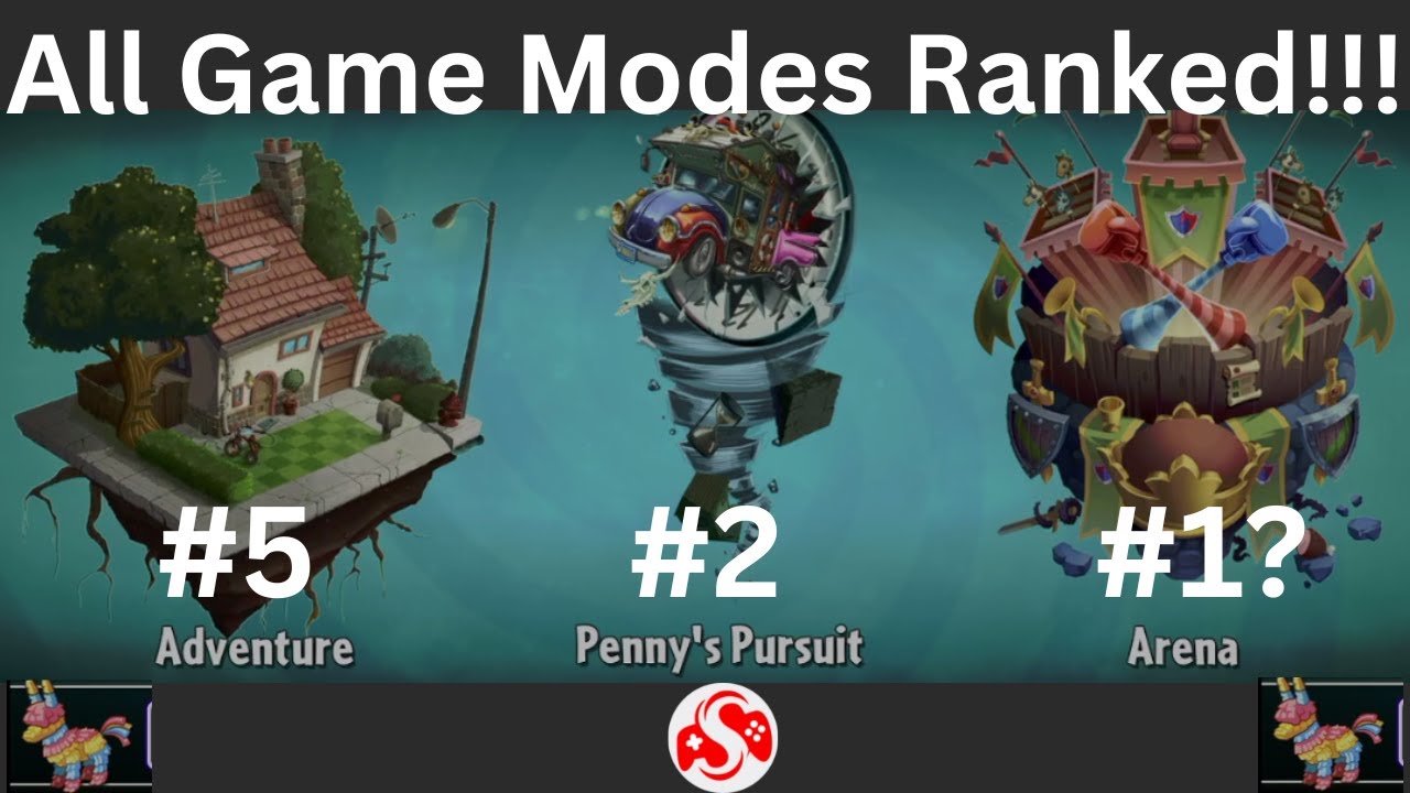 All PVZ2 Game modes ranked!! - YouTube