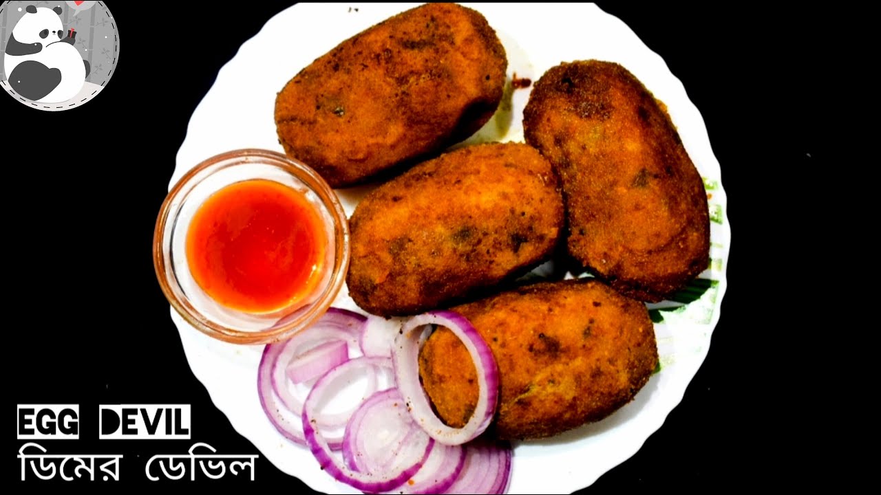 Dimer Devil Recipe | ডিমের ডেভিল | egg devil | Kolkata Street Food ...