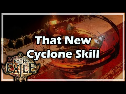 [Path of Exile] That New Cyclone Skill - YouTube