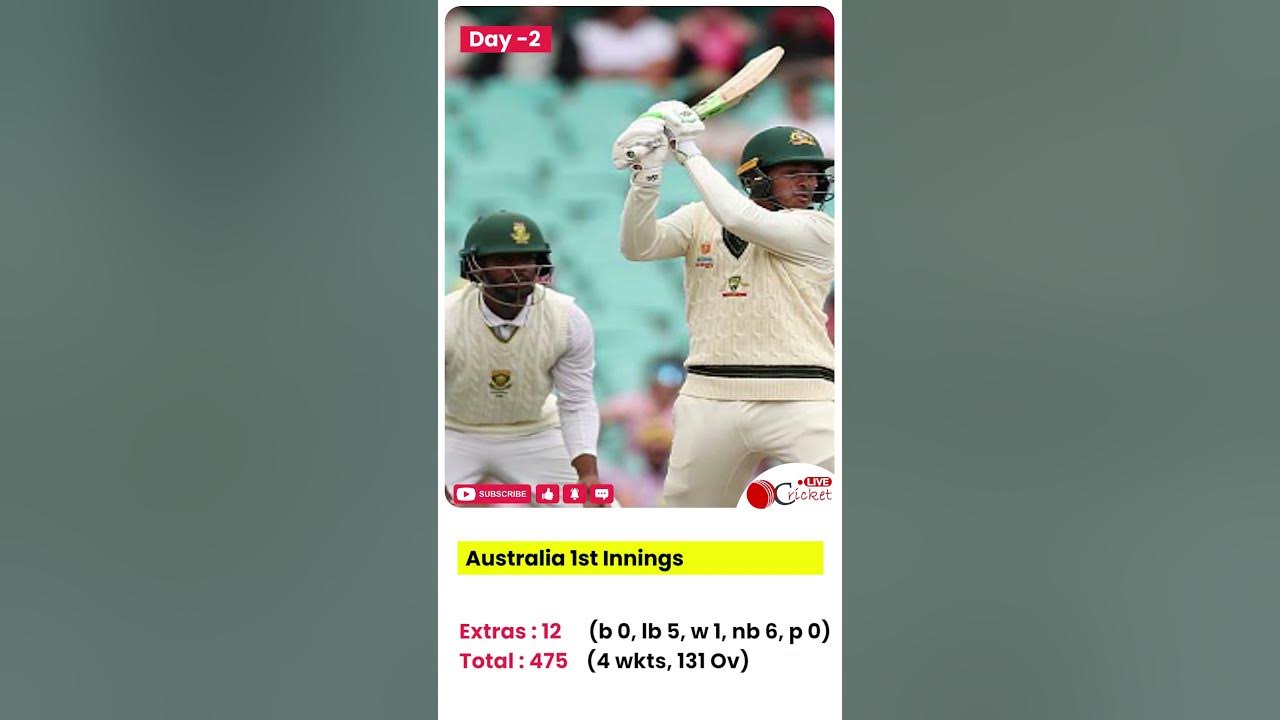 Australia Vs South Africa 3rd Test Scorecard Aus Vs Sa DAY 2 australia-vs-south-africa-3rd-test-scorecard-aus-vs-sa-day-2