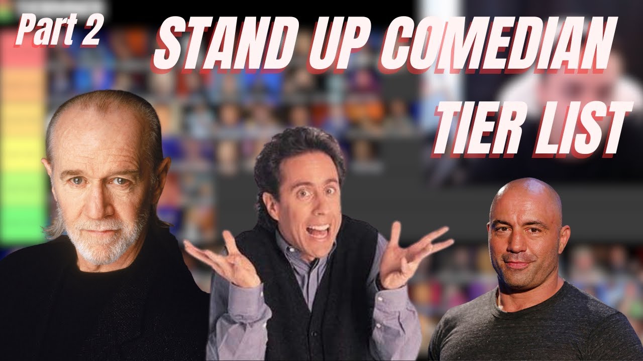 Ultimate Stand-up Comedians Tier List - Part 2: (Robin Williams, Joe ...