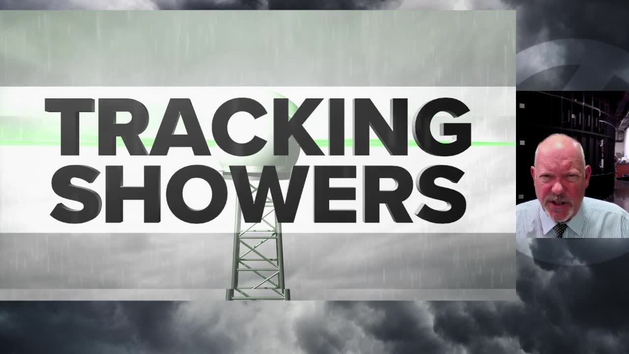Showers Rolling Through Today through Wednesday - Mark - YouTube