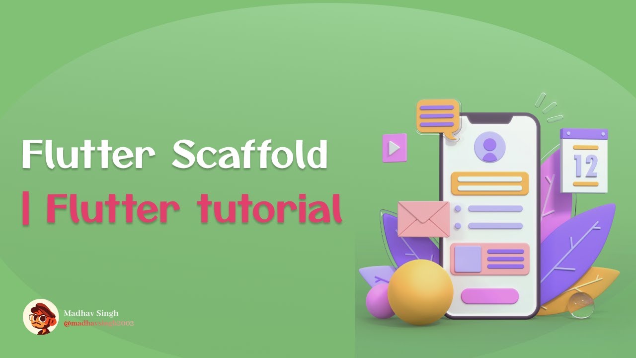 Flutter Scaffold | Flutter Tutorial #MobileAppLayouts #FlutterUI # ...