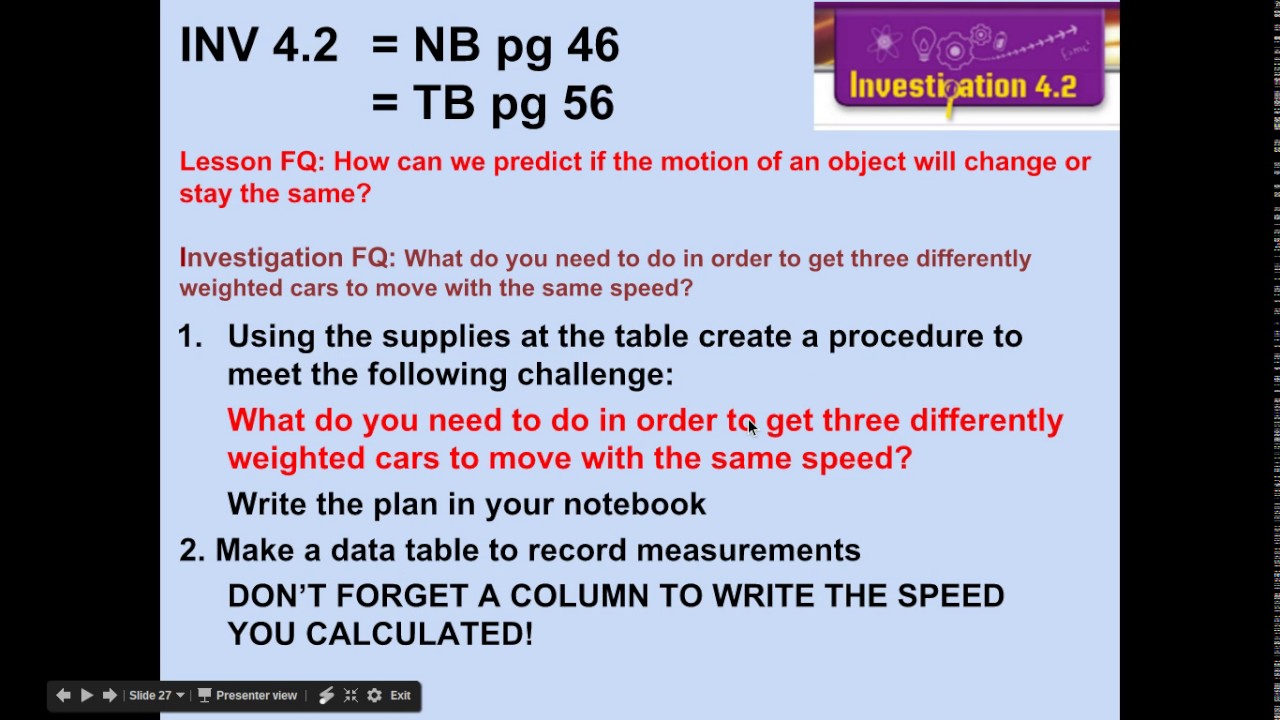10.27.16 EFM L4 INV 4.2 Observing the Acceleration of a Car - YouTube
