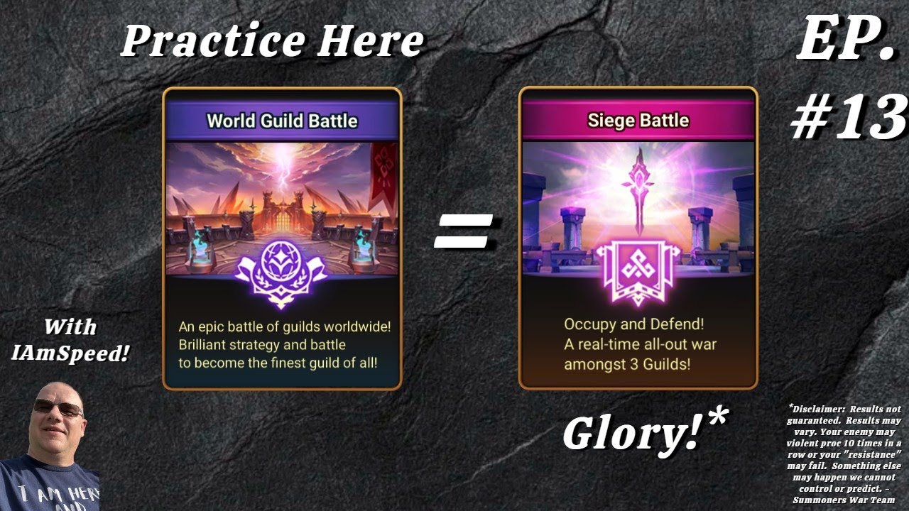 Episode 13 - Using World Guild Battle to test Guild Siege Offenses and ...