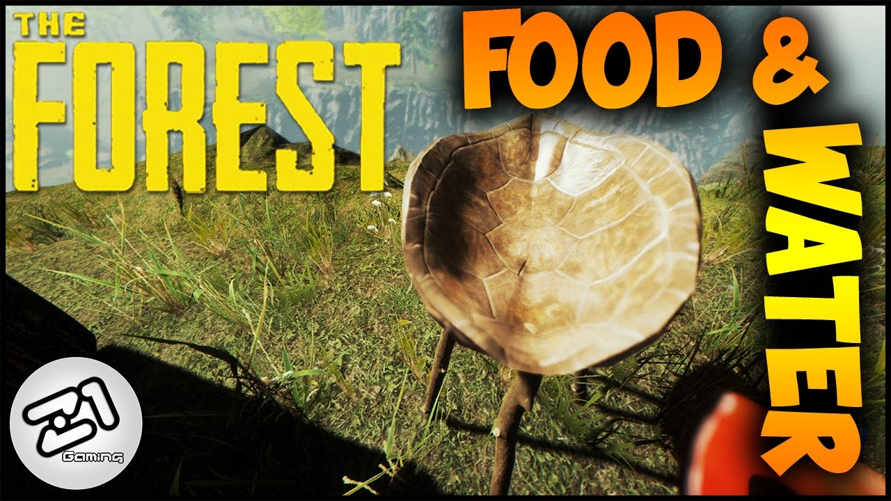 The Forest Food And Water !! Lets play the forest gameplay S1E2 | Z1 ...