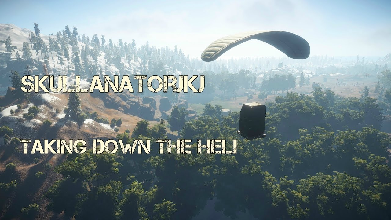 Rust - Taking down the helicopter - YouTube