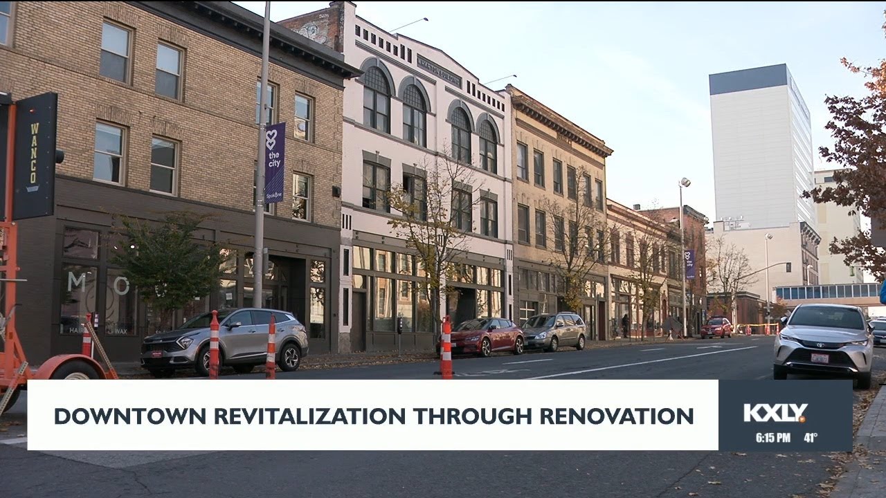Downtown revitalization through renovation - YouTube