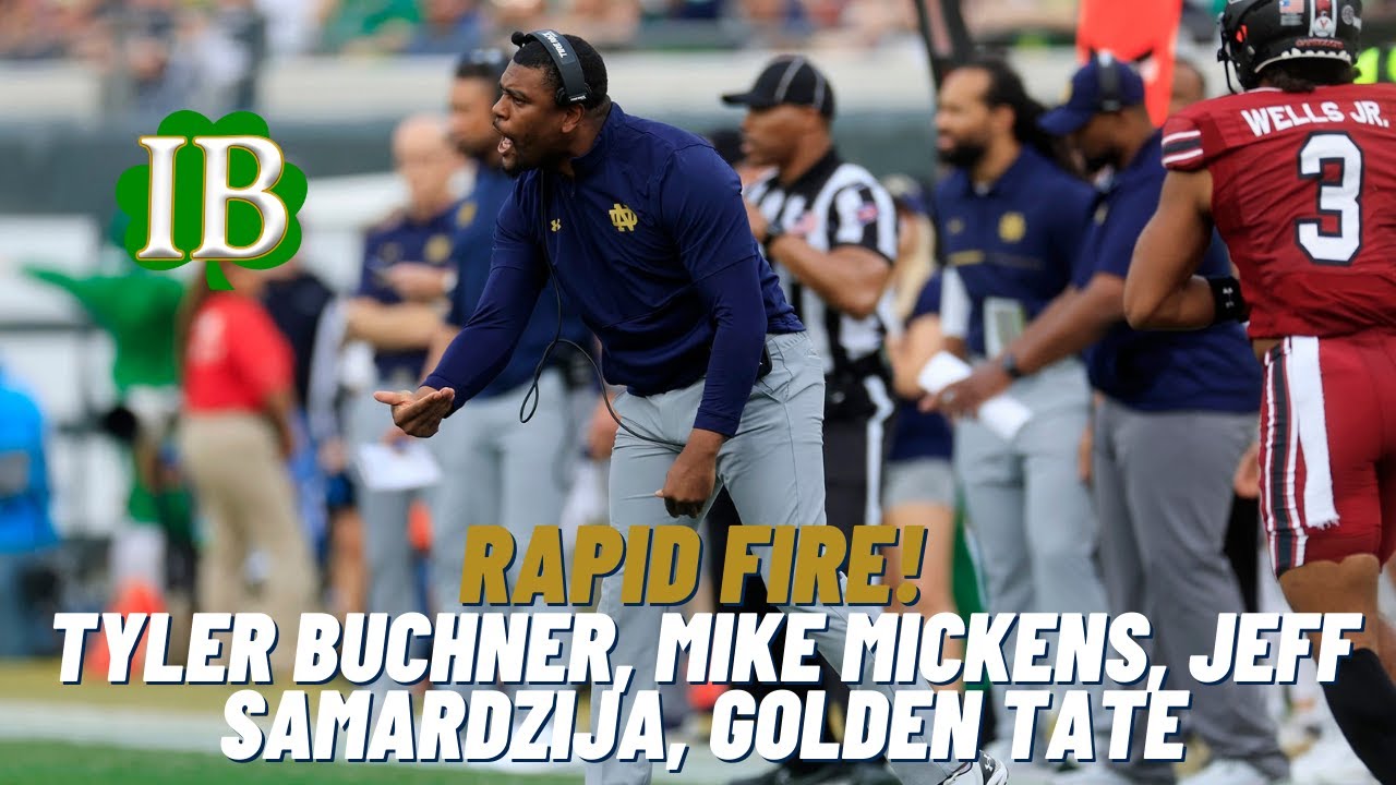Rapid Fire: Tyler Buchner, Mike Mickens, Jeff Samardzija, Golden Tate ...