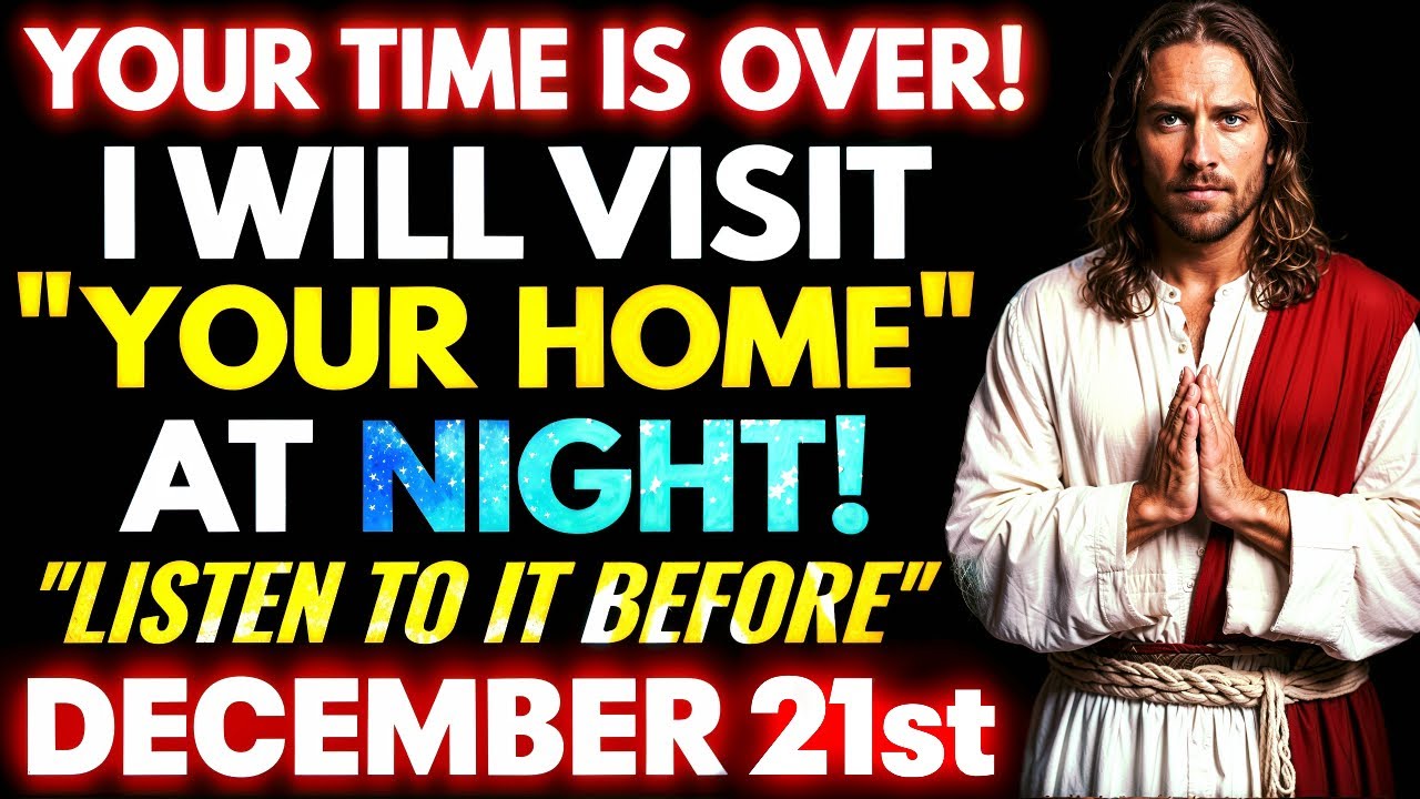 GOD SAYS: I WILL VISIT YOU AT NIGHT! | God Message For You Today | Gods ...