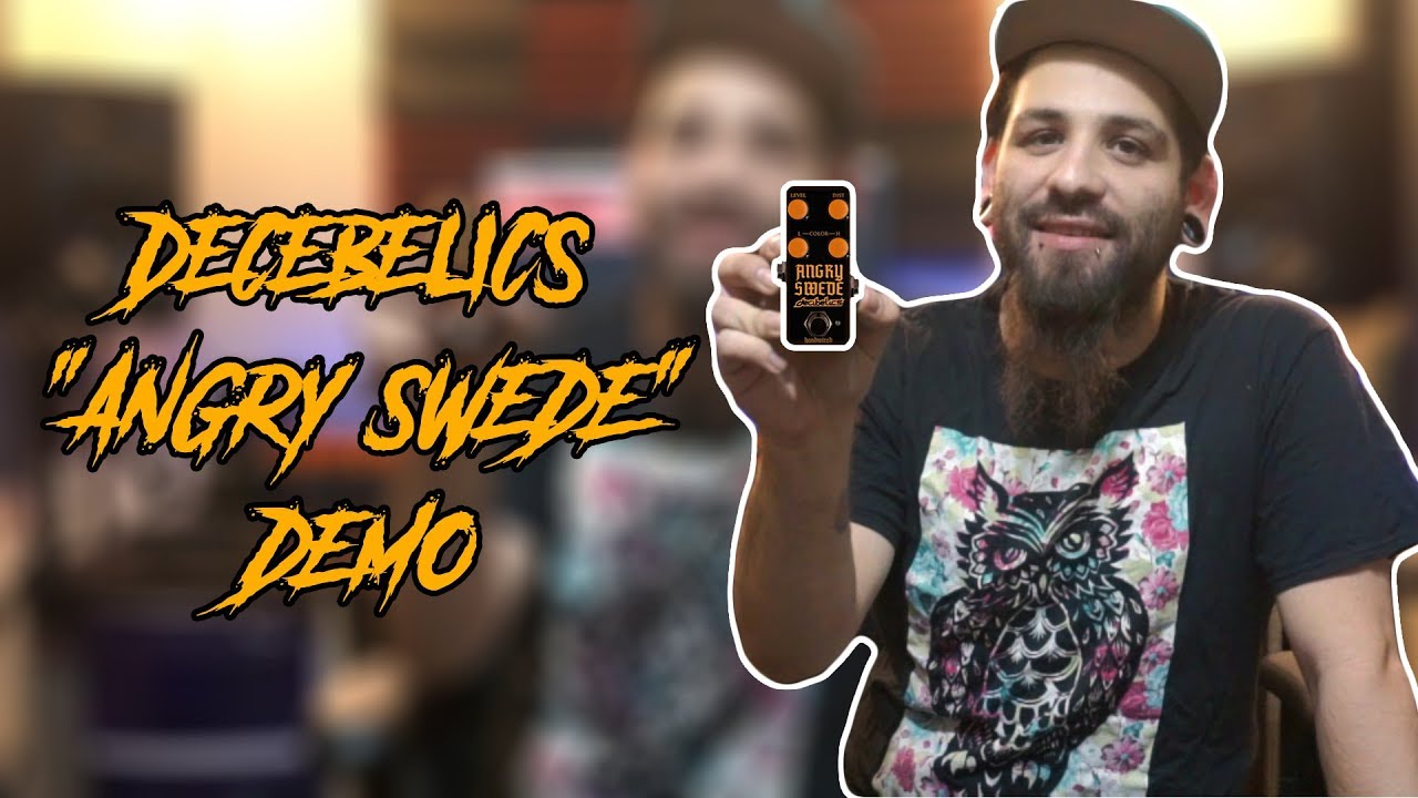 Widowmaker Studios - Decebelics "Angry Swede" Demo - YouTube