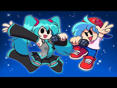 Boyfriend and Miku Being Wholesome Siblings FULL! (Friday Night Funkin ...