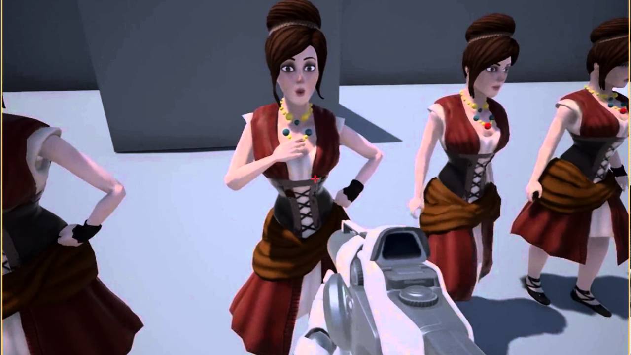 Female NPC Animation Poses | Party Llama Games - YouTube