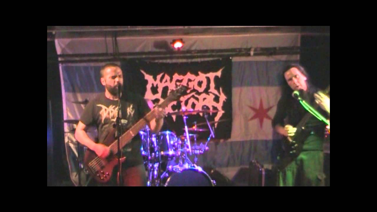 MAGGOT FACTORY - "Diseased" 2-13-15 Underground Lounge Chicago - YouTube