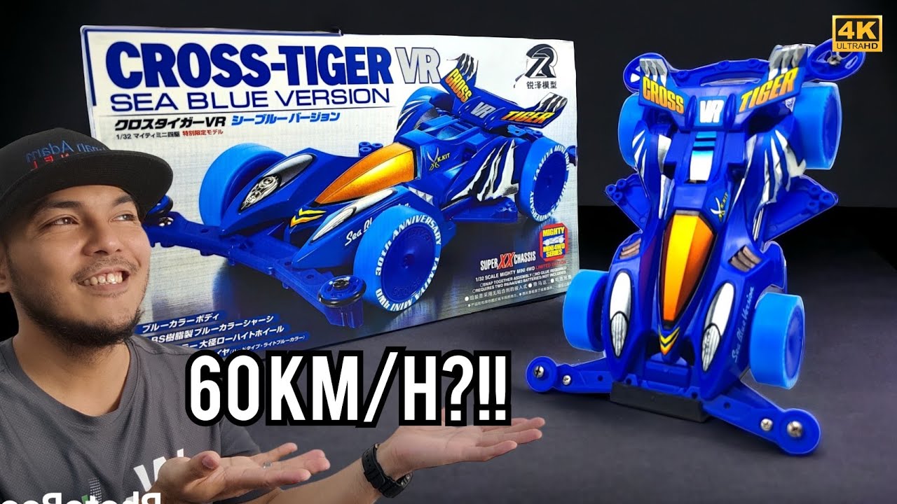 Unboxing & Speed Test!! CROSS TIGER VR Sea Blue Version - RZ Model MINI ...