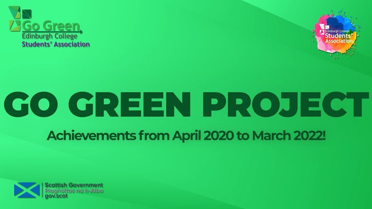 CCF Go Green Project 2020-2022: Our Impact - YouTube