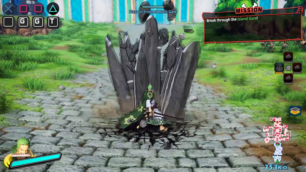 Zoro "Pirate Hunter" (Moveset) All Skill & Ultimate Attack(PC/PS) | ONE ...