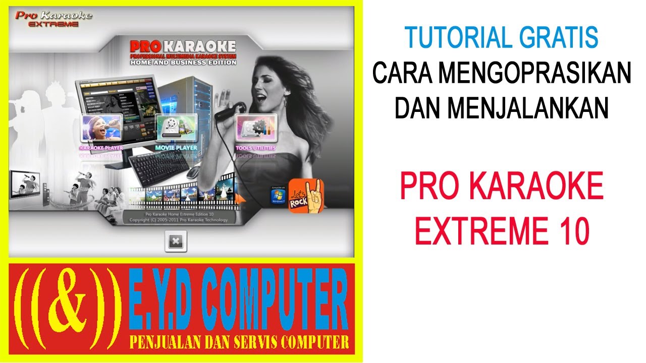 CARA MENJALANKAN PROGRAM PRO KARAOKE EXTREME 10 PORTABLE - TUTORIAL - YouTube