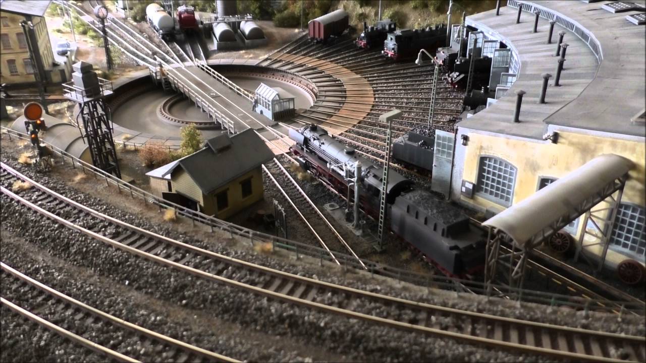 Die schönsten Modellbahnen: Die Fleischmann H0 Anlage Koblenz - ViYoutube