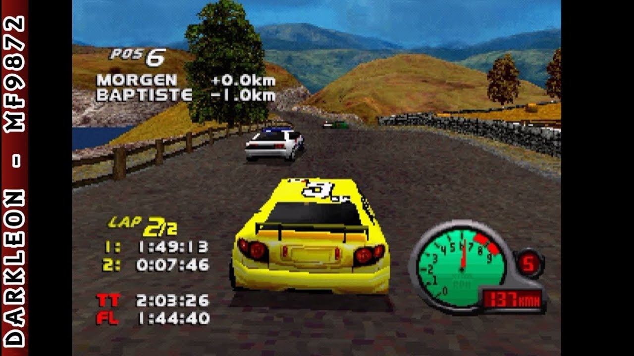 PlayStation - Gekisou!! Grand Racing - Total Drivin' (1997) - YouTube