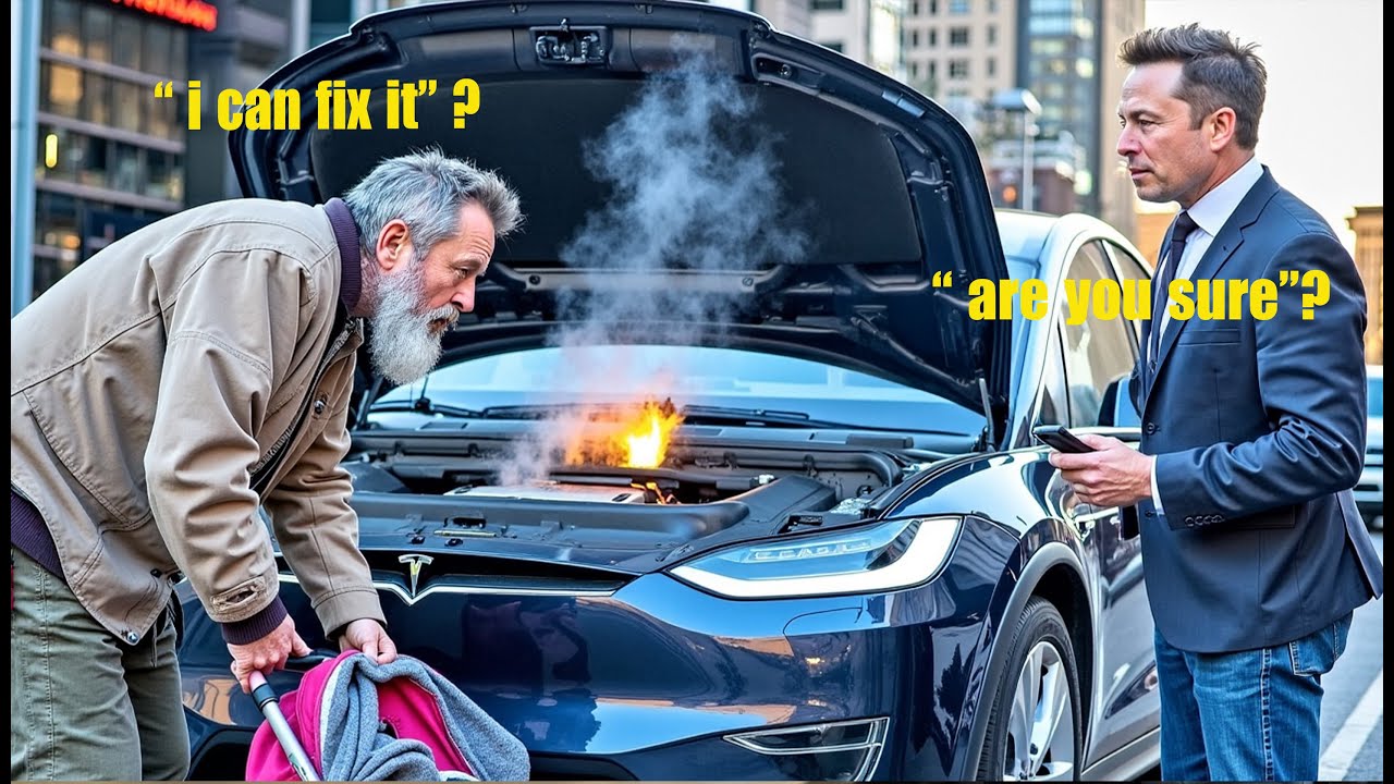 Homeless OLD Man HELPS Elon Musk, Next Day He Gets The Shock Of His ...