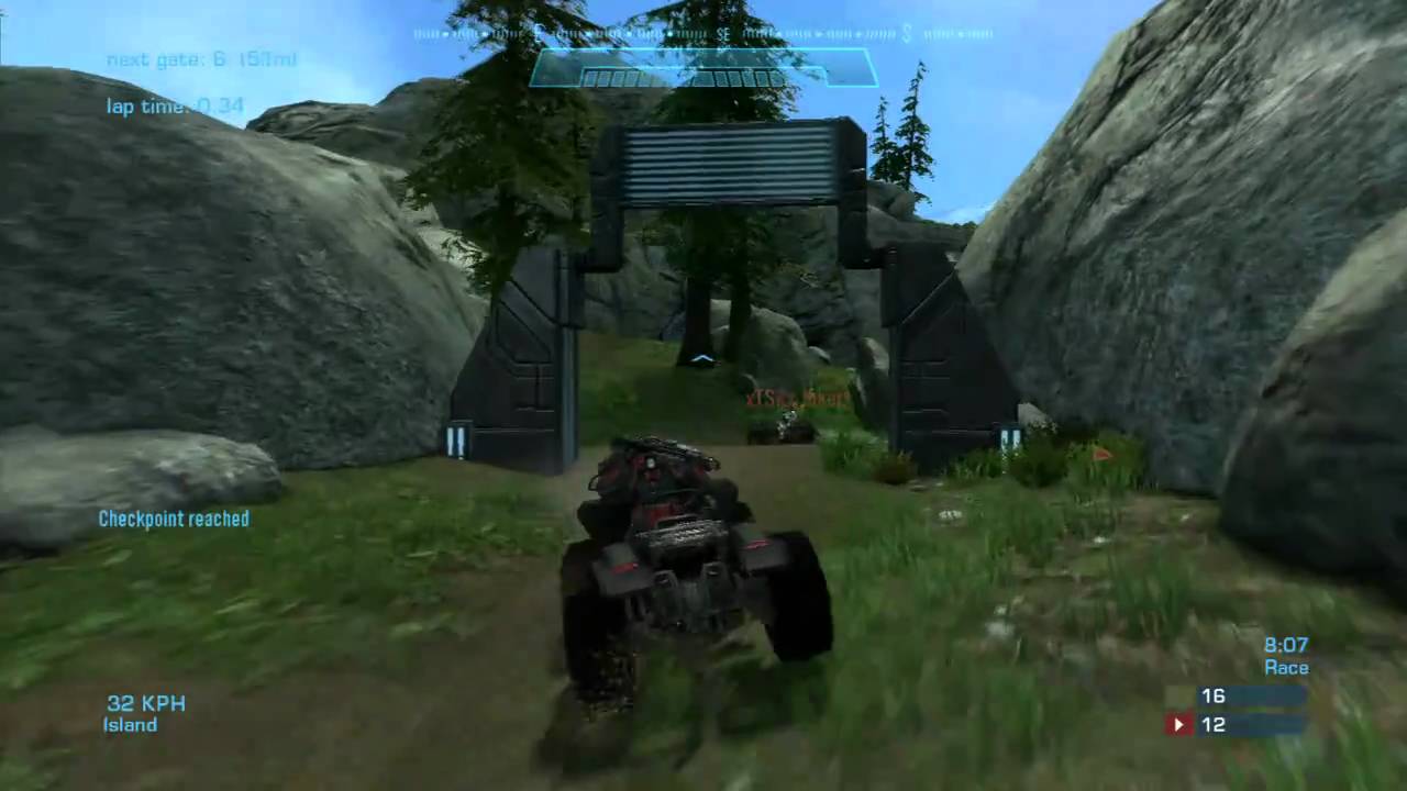 Halo Reach Multiplayer Gameplay - Race on Paradiso - YouTube