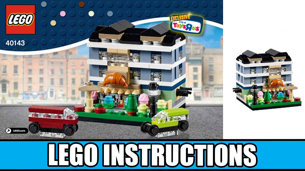LEGO Instructions - Bricktober Bakery Set - 40143 (LEGO PROMOTIONAL ...