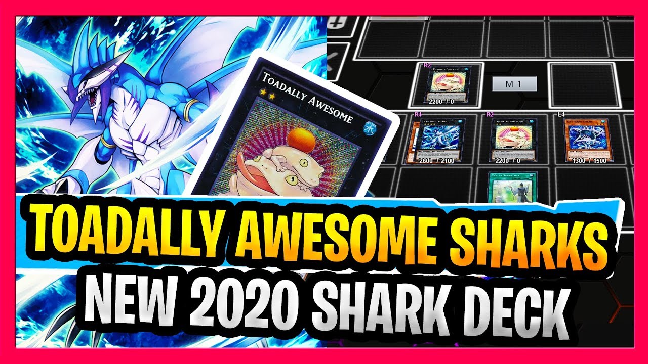 New 2020 YuGiOh Sharks Gameplay New Master Rule Water Shark Deck 2020 ...