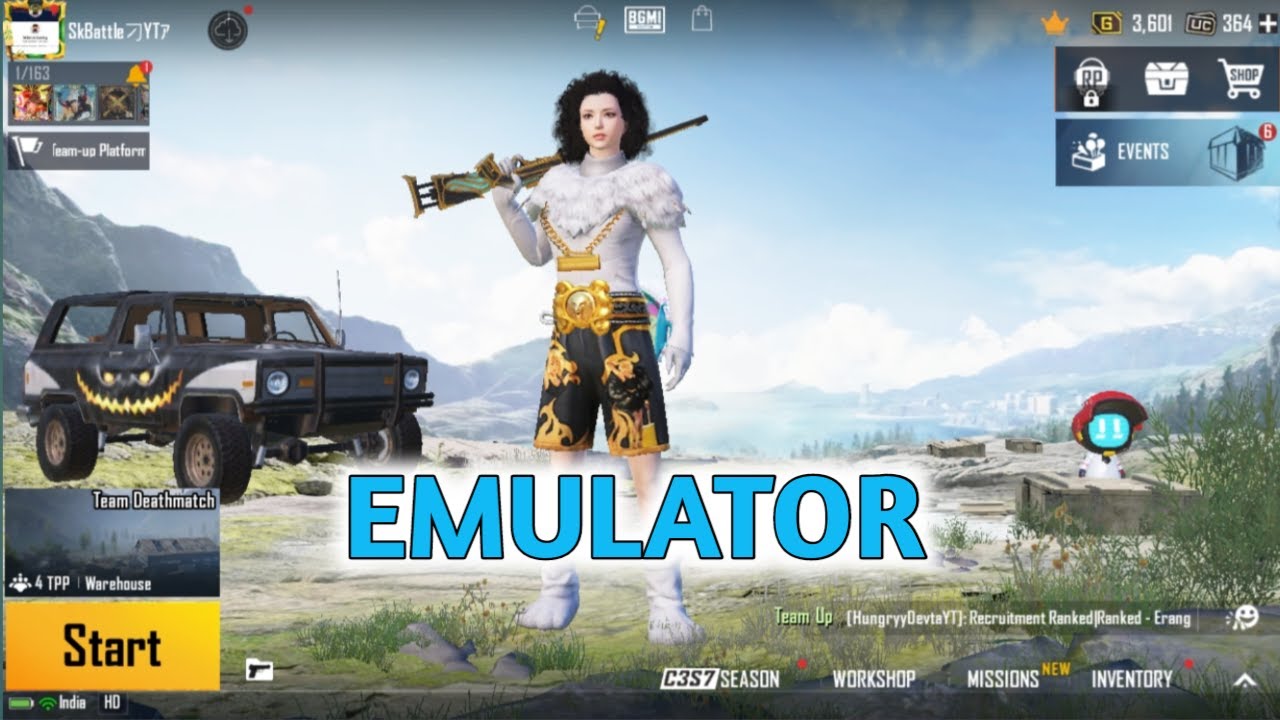 BGMI ON PC😍#battlegroungmobileindia - YouTube