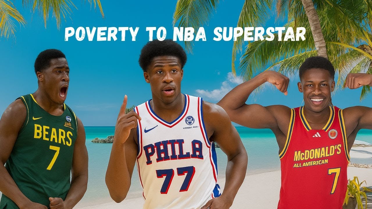 The Rise of VJ Edgecombe: From Bahamas to NBA Stardom - YouTube