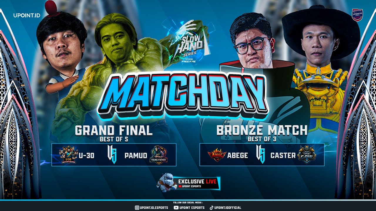 🔴 [LIVE] FREE FIRE SLOW HAND SERIES - THE GRAND FINAL - YouTube