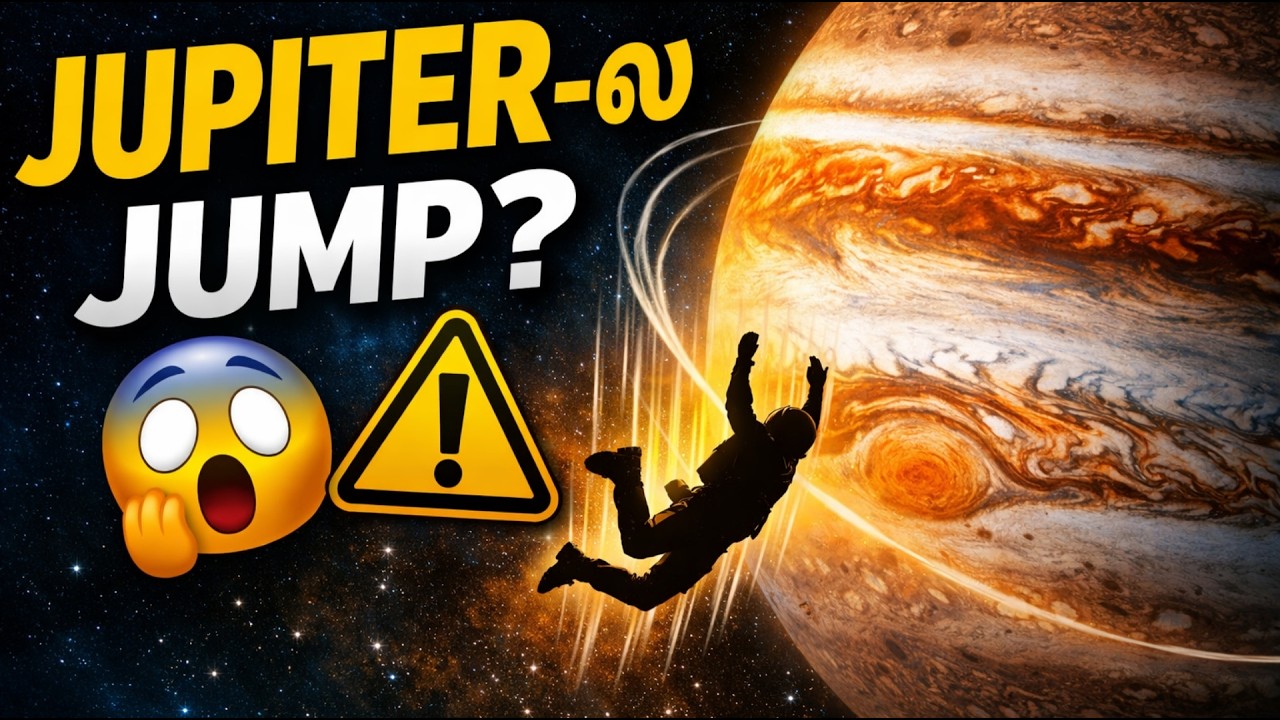 🌍 ️🪐 Earth-ல Jump பண்ணா 1m… Jupiter-ல Jump பண்ணா என்ன ஆகும்? 😱 ...