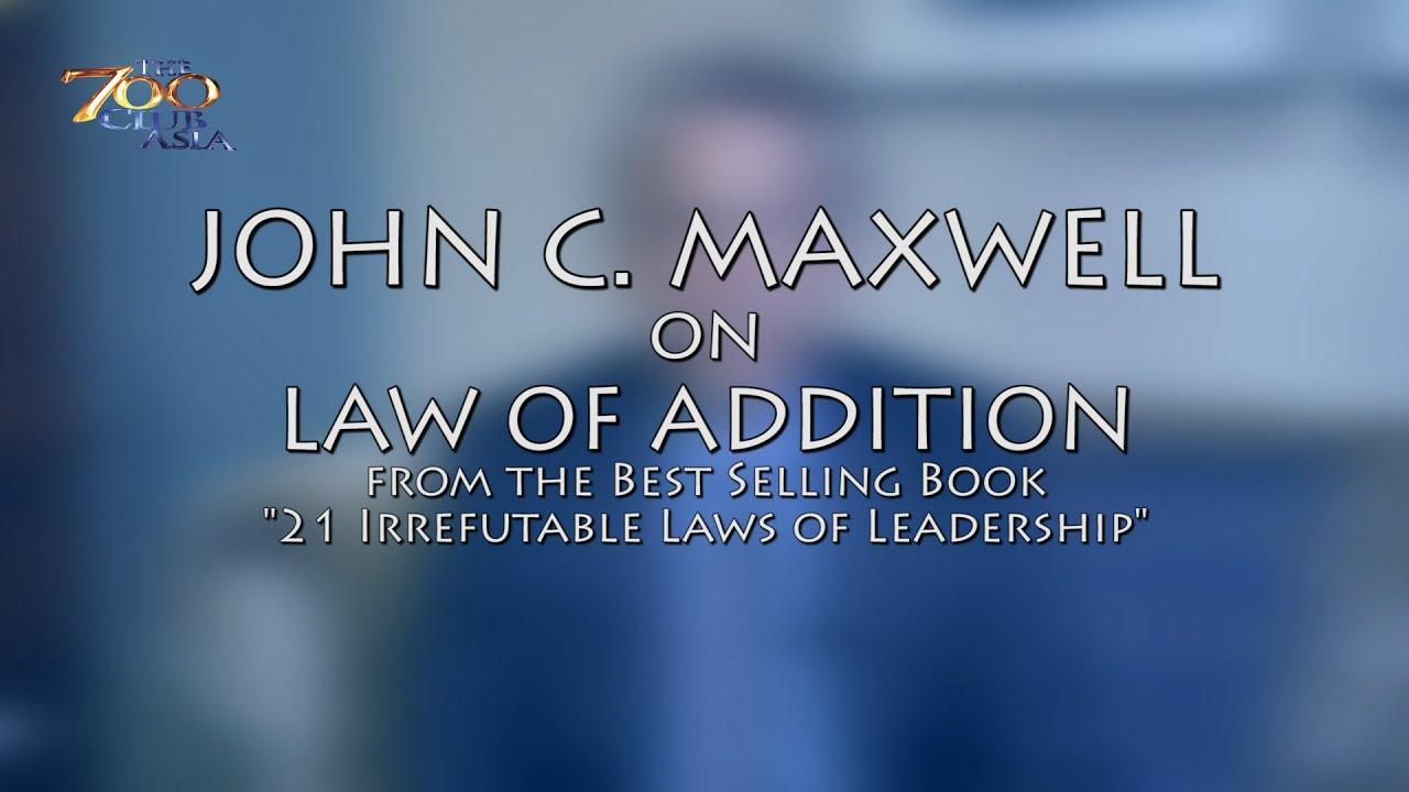 John Maxwell on Leadership | Lift People Up! - YouTube