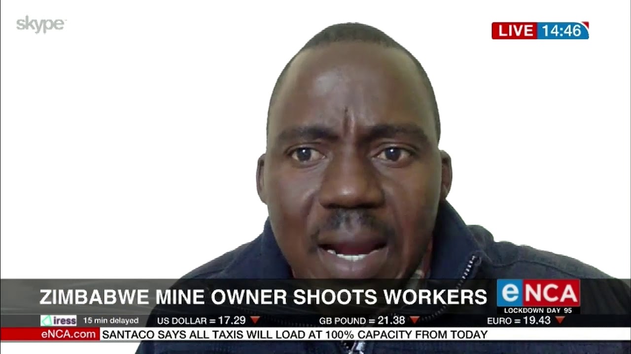Zimbabwe mine owner shoots workers - YouTube