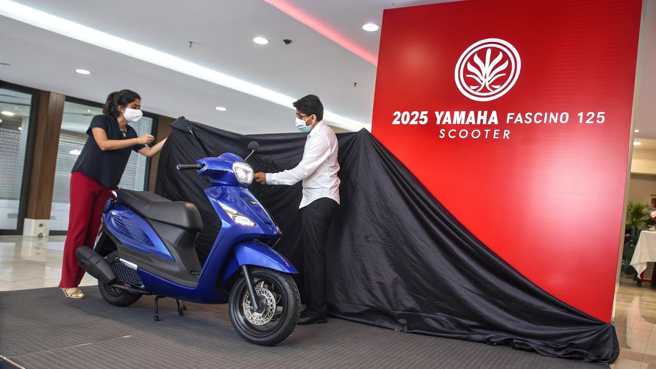 Fast look 2025 Yamaha Fascino 125 Scooter Review Finally Launched ...