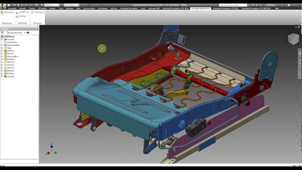 Randomize for Autodesk Inventor - YouTube