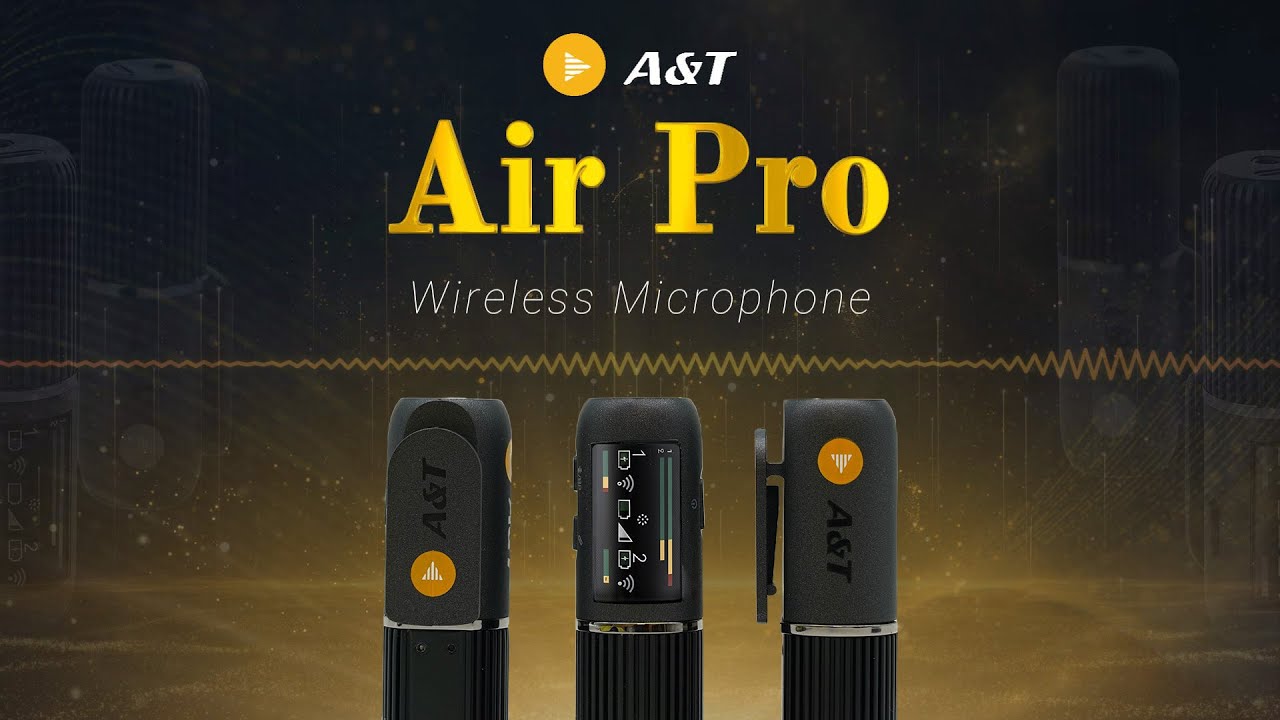 AirPro | Launched and Ready | Wireless Microphone | A&T Video Networks ...