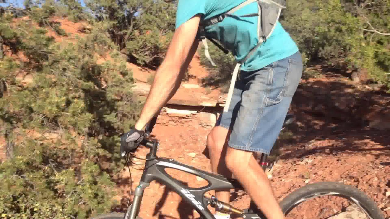Drop Pigtail Trail - Sedona AZ - MTB - YouTube
