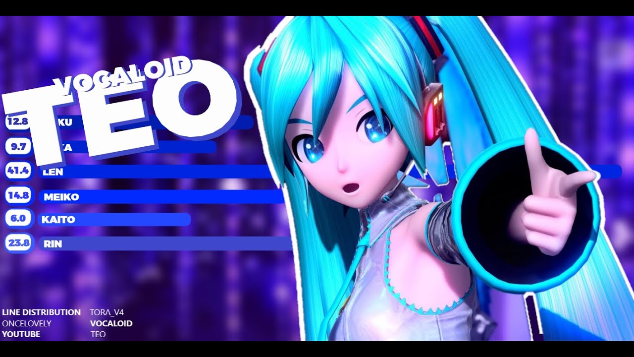 Teo - Vocaloid || Line Distribution - YouTube