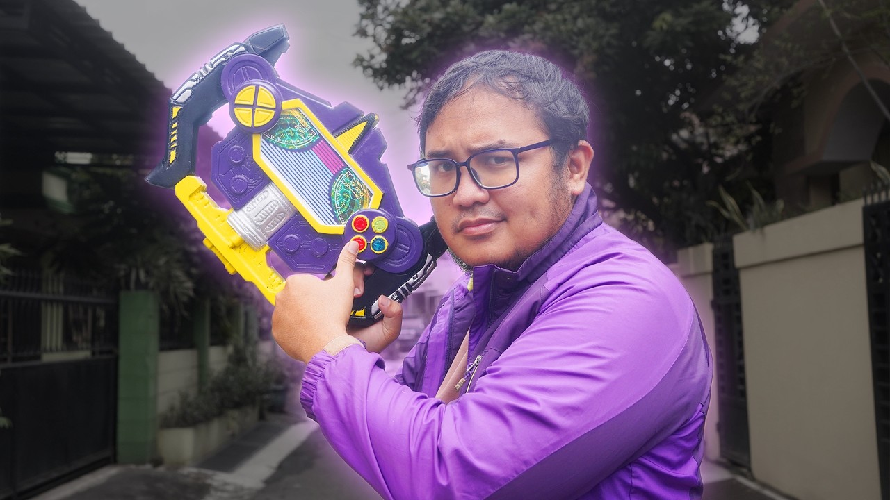 Senpai Tried Transform into boon violet henshin!! Defeat TV Hashirian ...