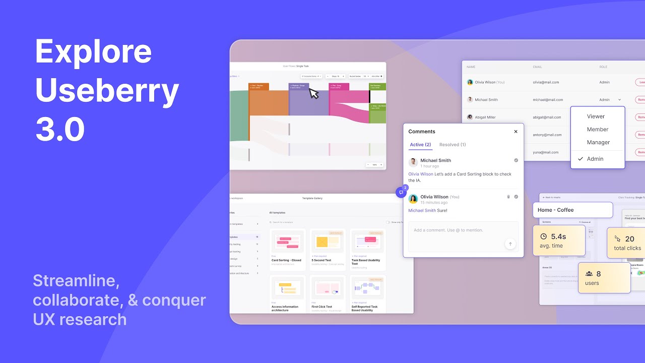 Useberry 3.0: Advanced UX Research Collaboration Platform - YouTube