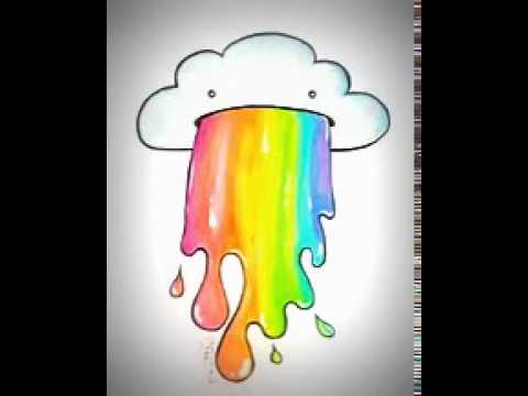 cloud barfing rainbow - YouTube