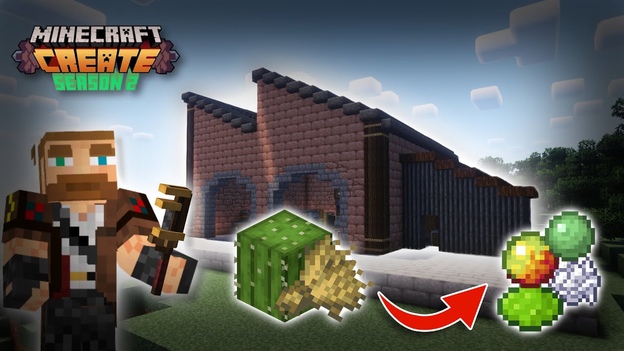 I built a SLIME FARM in Minecraft Create Mod! - YouTube