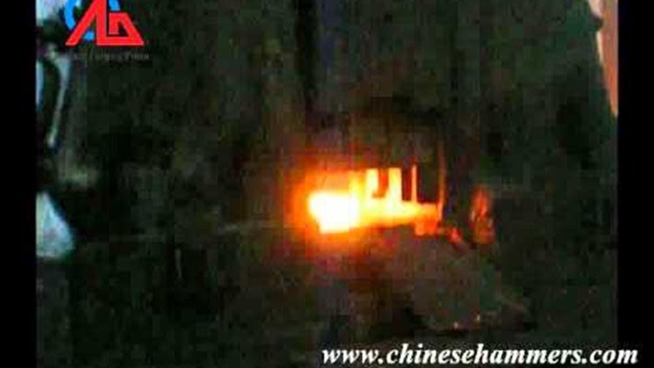 forging drop hammer,closed die forging hammer,steam hammerHD 2019 - YouTube