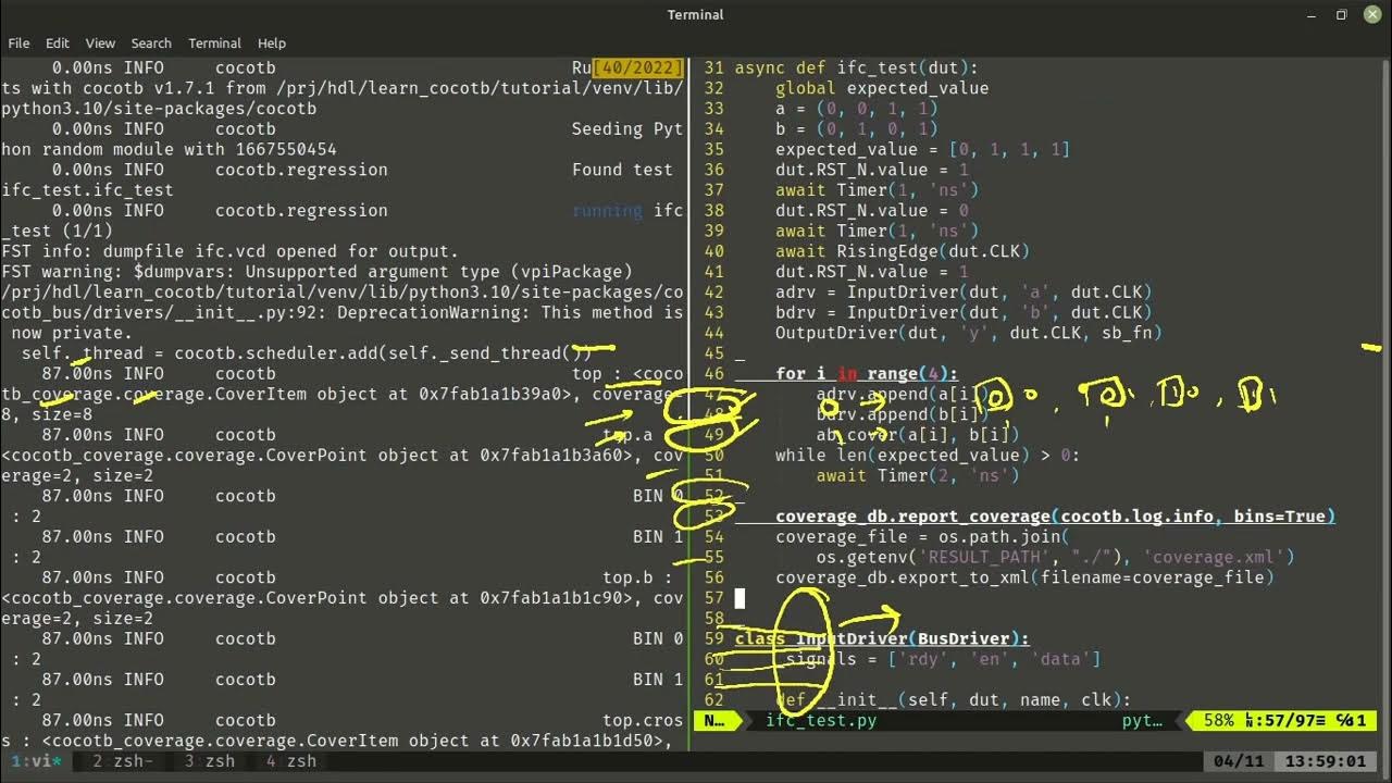 Cocotb tutorial Part 5: Functional Coverage - YouTube