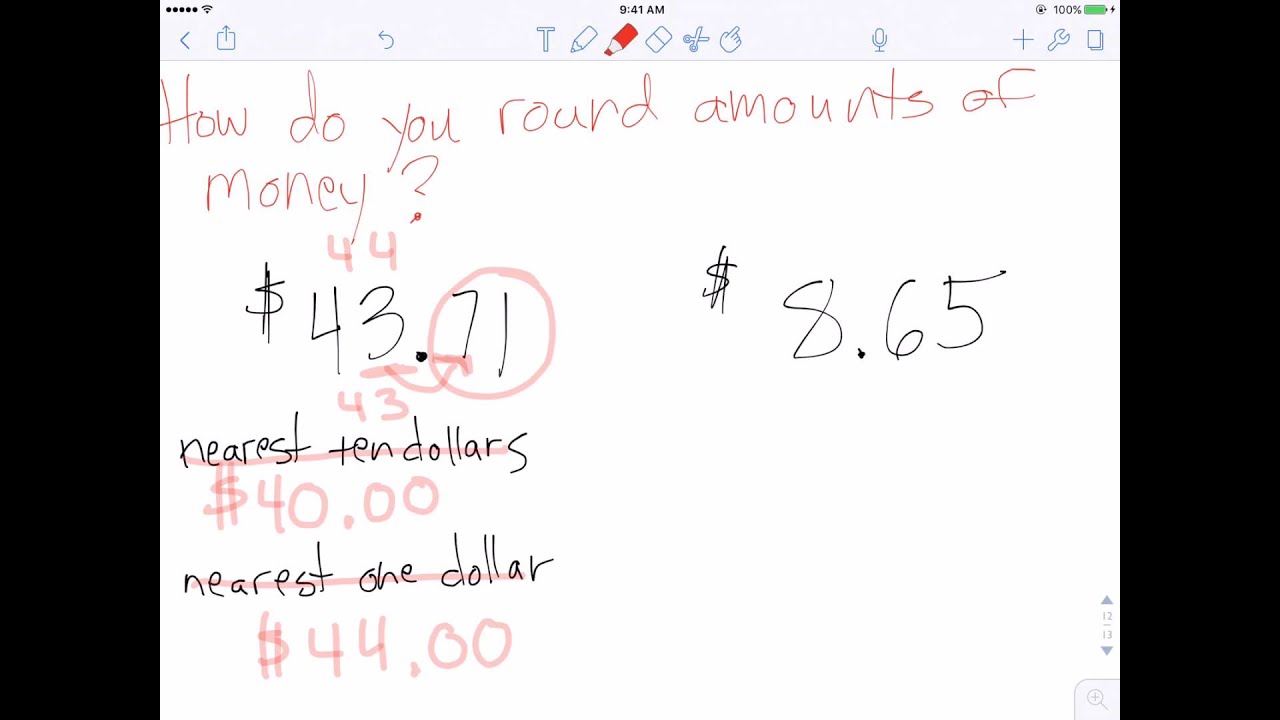 Rounding Money YouTube rounding-money-youtube
