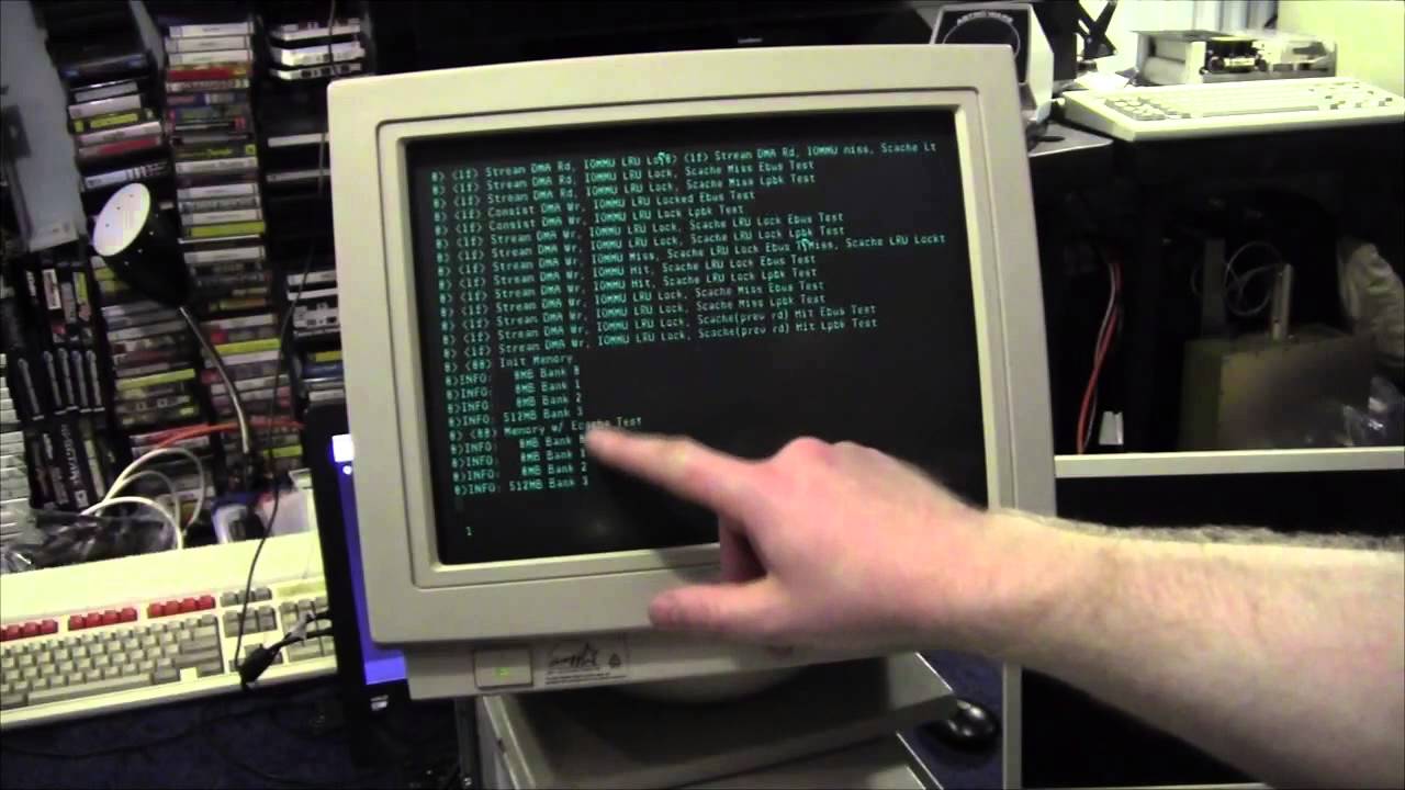 Sun Microsystems Ultra 60 Repair Part 1 :o) - YouTube