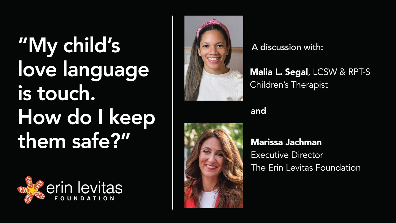 How to keep a child safe when their "love language" is touch. - YouTube