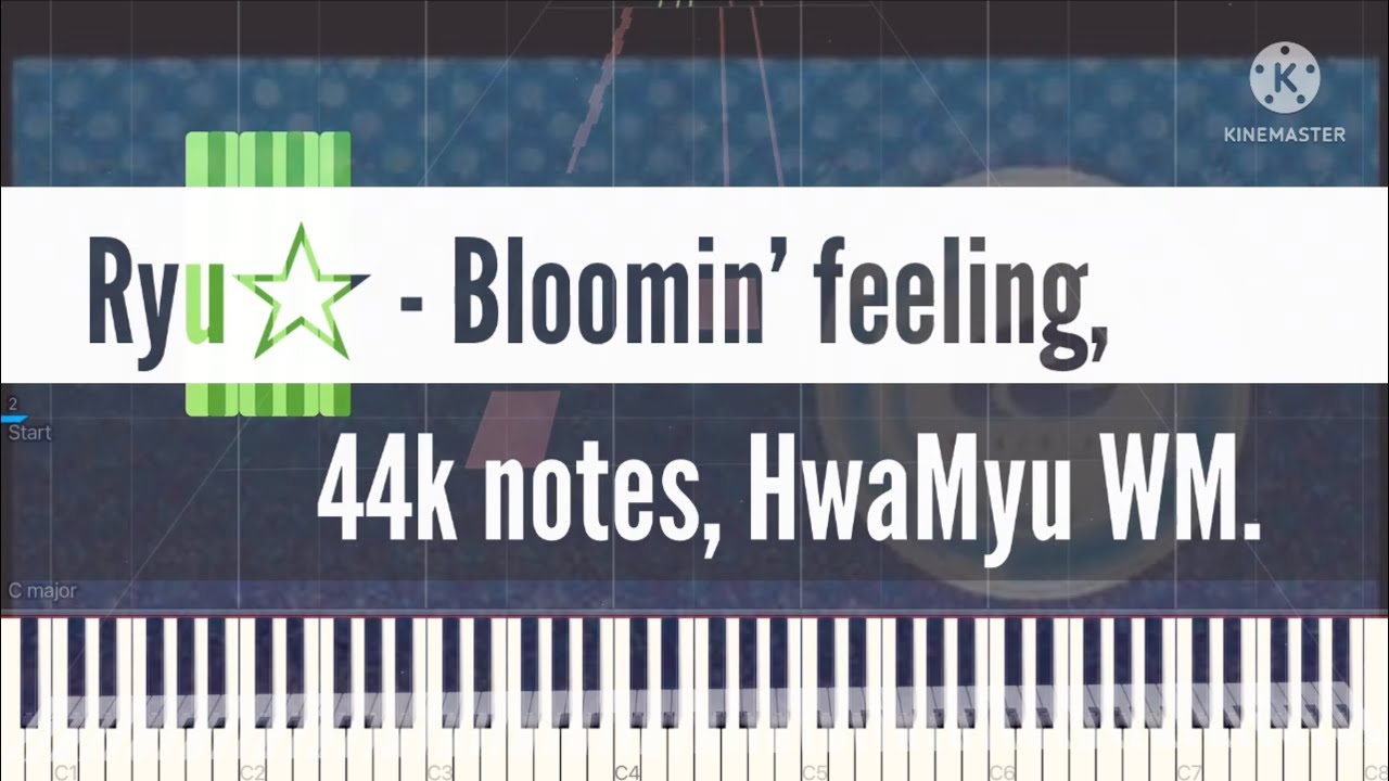 [Black Midi] Ryu☆ - Bloomin' feeling, 44k notes, HwaMyu WM. - YouTube