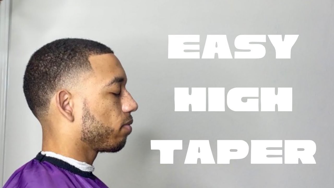 High Taper Haircut | Easy Step By Step - YouTube